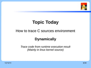 Trace kernel code tips | PDF