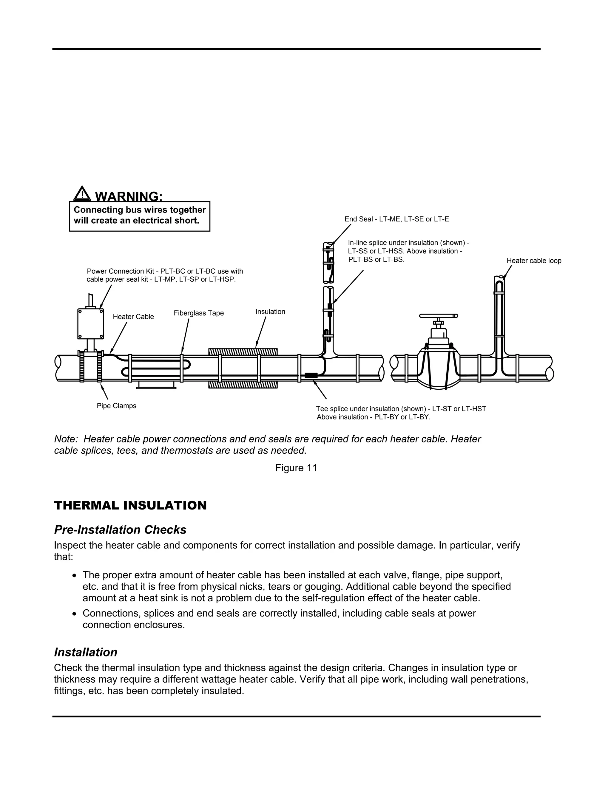 Trace Heating Cables Self Regulating - Installation Manual | PDF