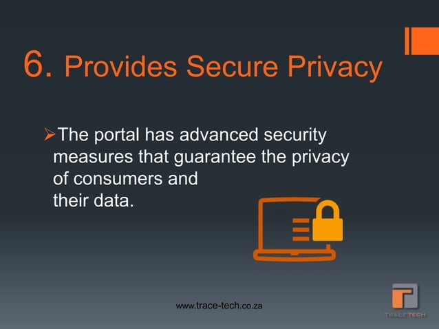 Trace tech portal | PPTX