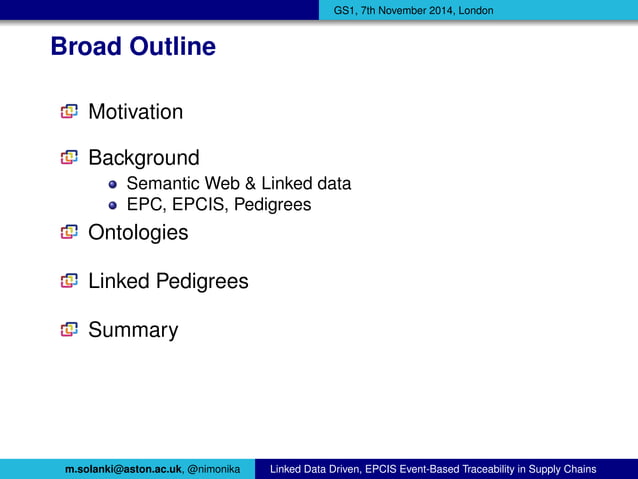 Linked data driven EPCIS Event-based Traceability across Supply chain ...