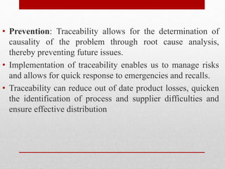 Traceability | PPTX