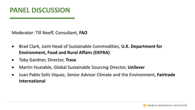 Forest Data Partnership: The Traceability and Transparency Tipping ...