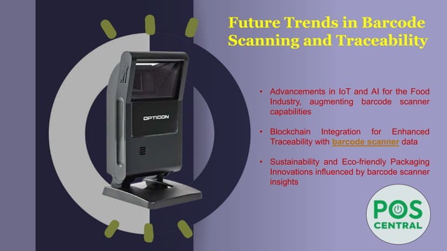 Traceability and Compliance with Barcode Scanners in Food Industry ...