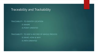 Traceability and trackability and recalls.pptx
