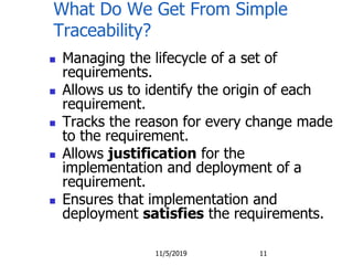 Requirements and Traceability With Pictures | PPT