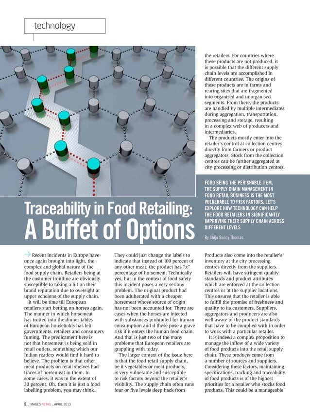 Traceability in food retailing | PDF