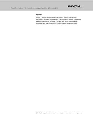 HCLT Whitepaper: Traceability in Healthcare~ The Medical Device ...