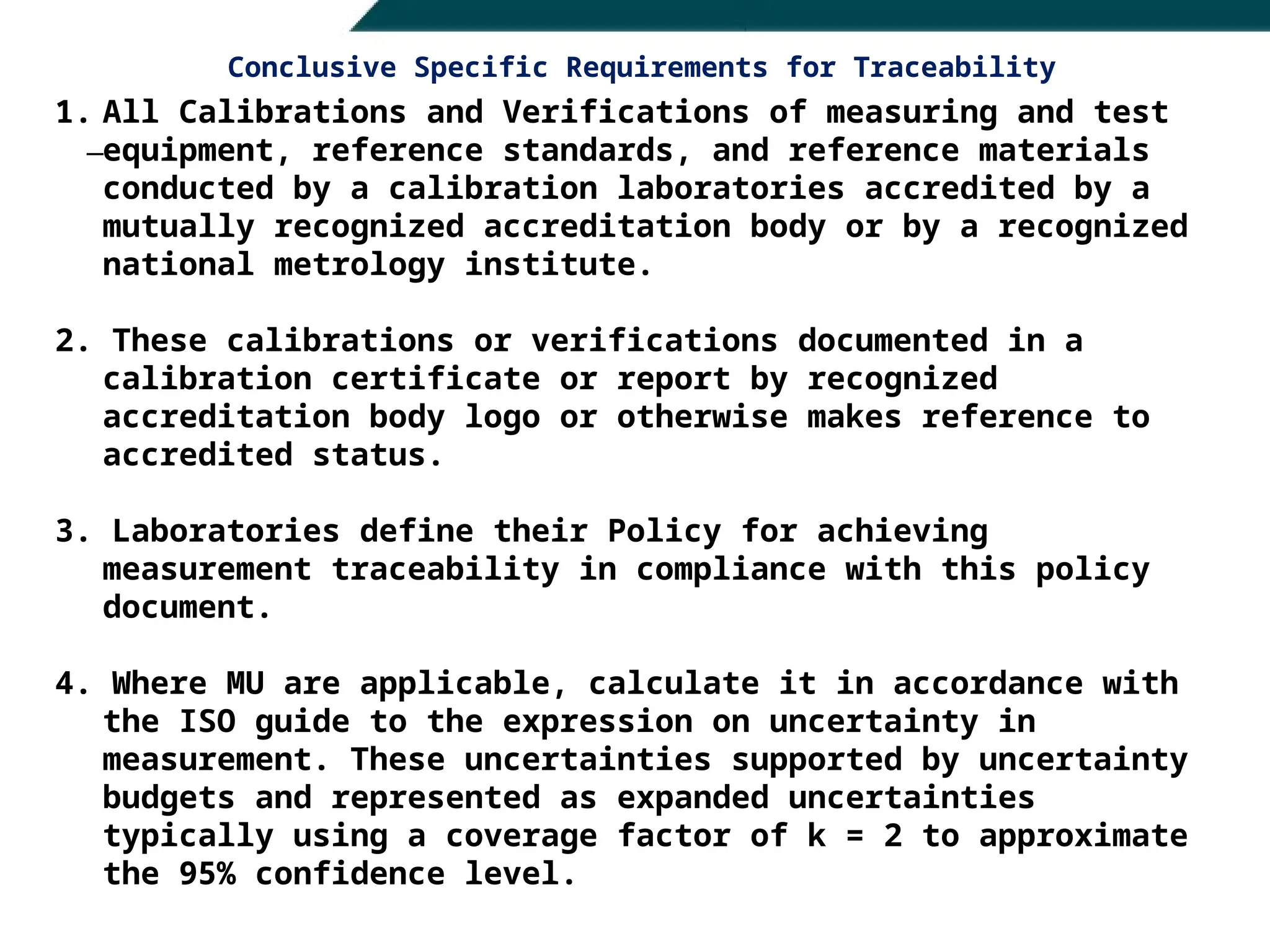 Traceability in Measurement Uncertainty Training.ppt