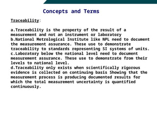 Traceability in Measurement Uncertainty Training.ppt