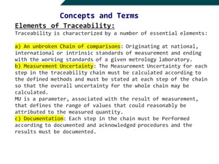Traceability in Measurement Uncertainty Training.ppt