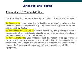 Traceability in Measurement Uncertainty Training.ppt