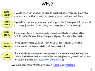 Using Scrum on 3SL Cradle - traceability model and project schema | PPTX | Technology & Computing