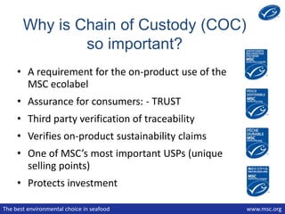 Traceability & the MSC | PPTX