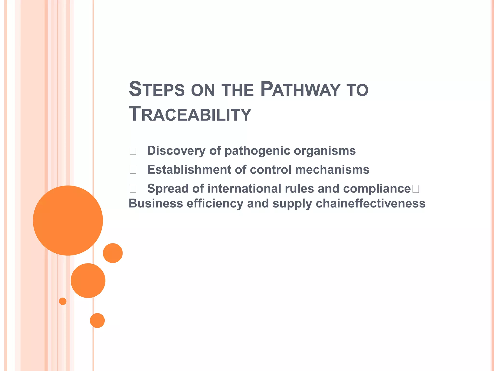 Traceability of meat and meat product | PPTX