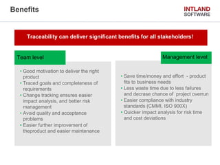 Webinar: Traceability Over the Entire Lifecycle in codeBeamer | PPTX