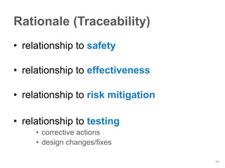 FDA Expectations for Traceability in Device & Diagnostic Design | PDF