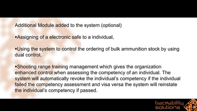Firearms Management System | PDF | Databases | Computer Software and ...