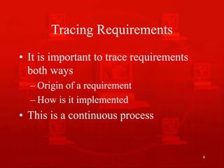 traceabilty transport layer is liye .ppt