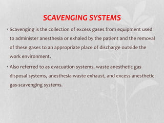 Trace anesthetic exposure | PPTX