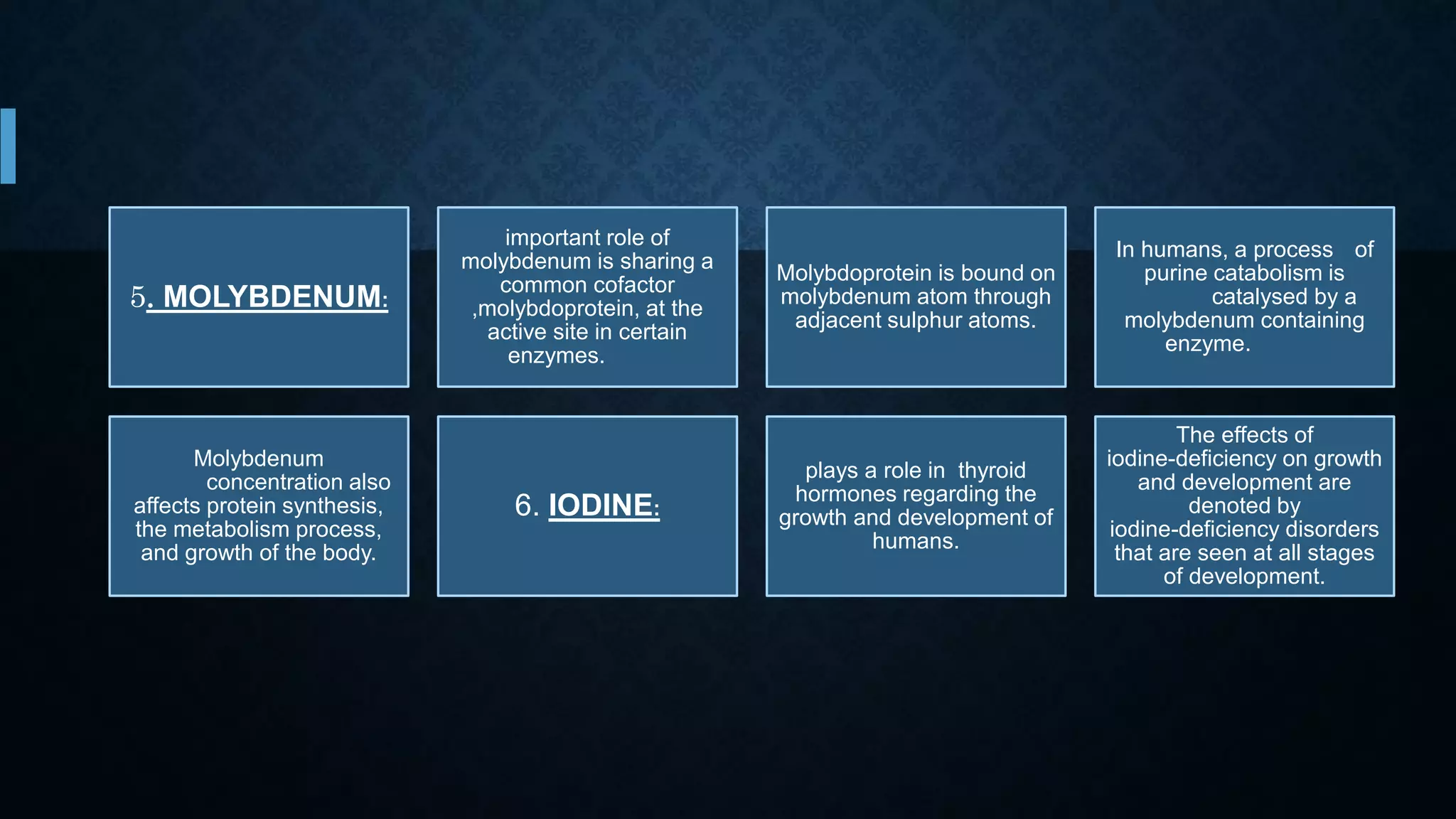 Trace elements ppt | PPTX