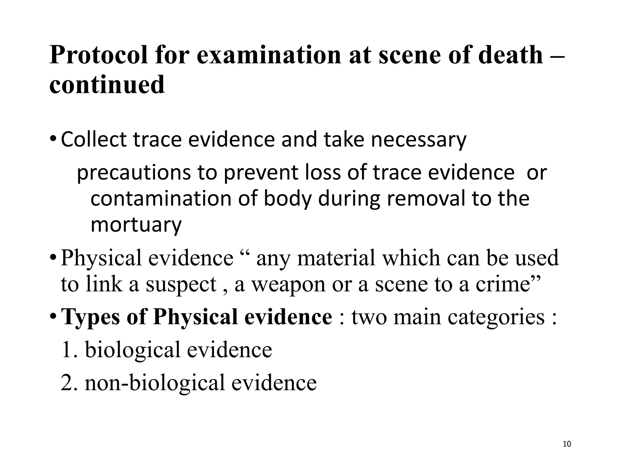 TRACE EVIDENCE.ppt