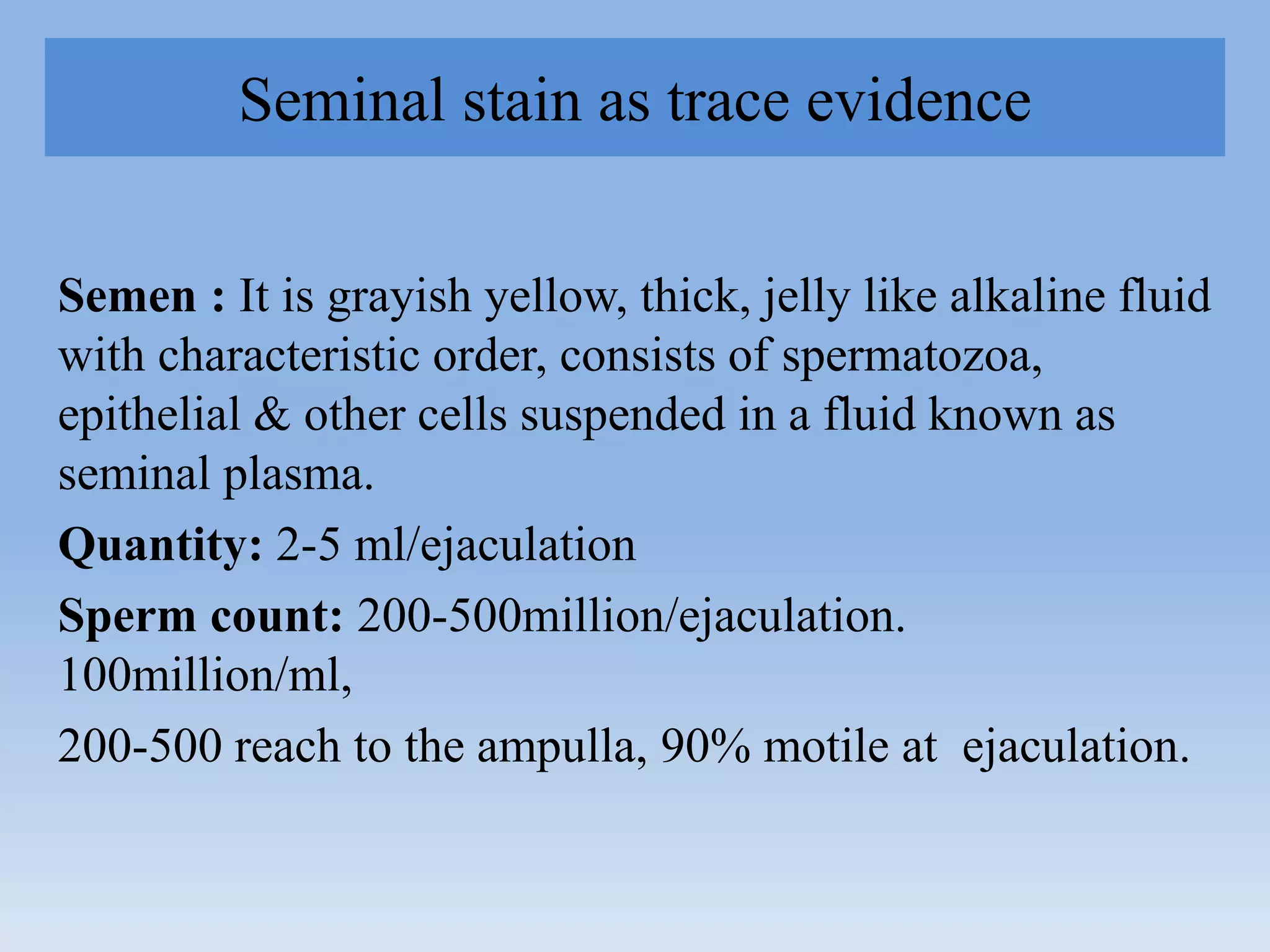 Trace evidence blood group | PDF