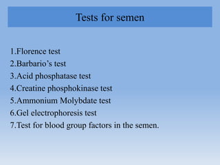 Trace evidence blood group | PDF