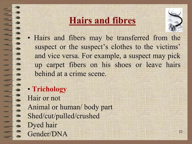 trace evidence in forensic medicine practice | PPT | Arms & Ammunition ...