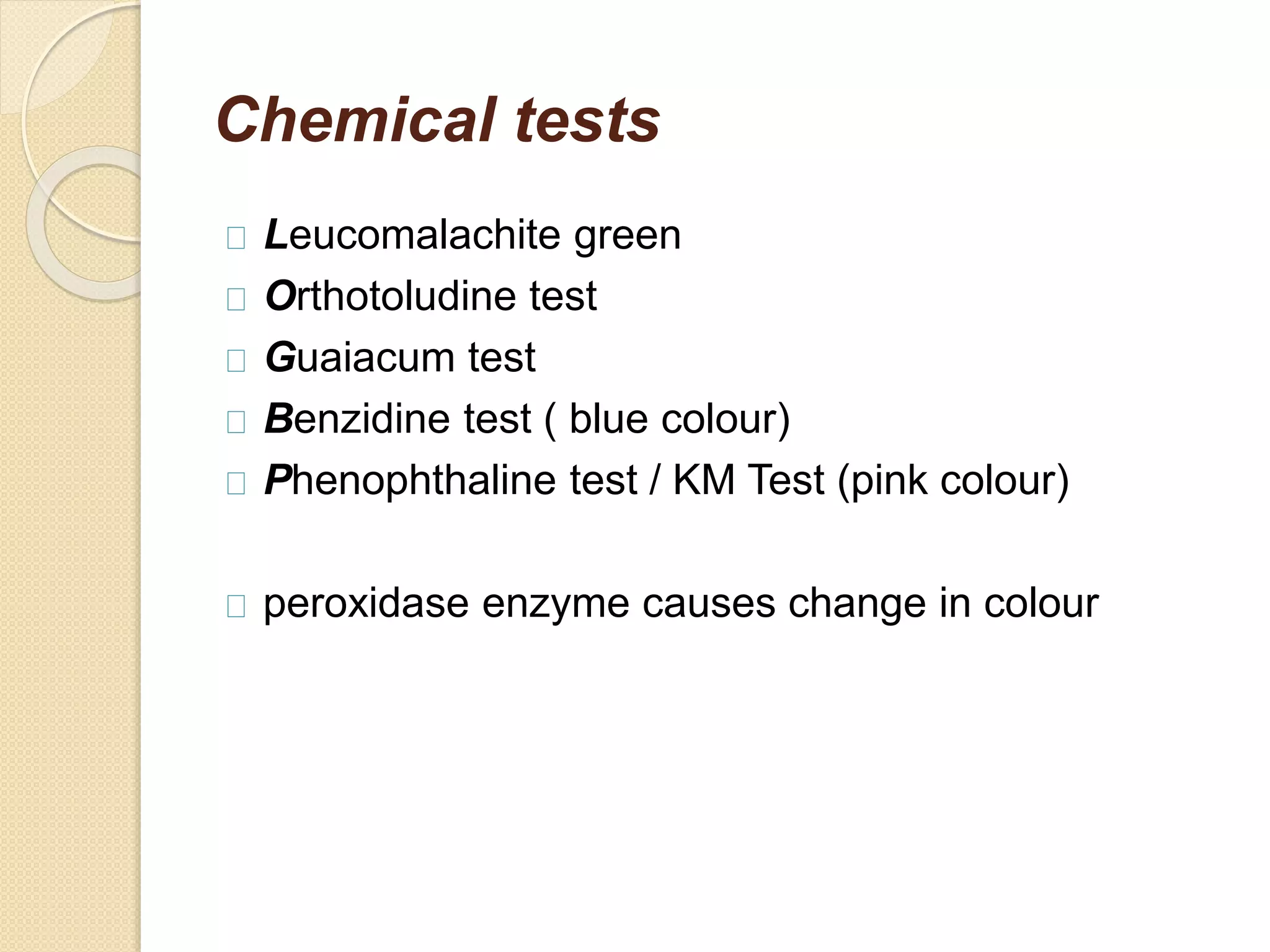 Trace evidences | PPTX