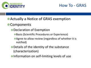 What Is GRAS? | PDF
