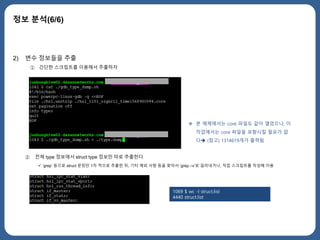 Trace memory leak with gdb (GDB로 메모리 누수 찾기) | PPT