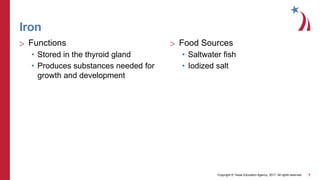 Trace Minerals and elements for human body | PPTX | Thyroid Disorders | Endocrine and Metabolic ...