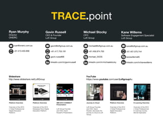TRACE.point Product Overview 2017 | PDF | Computing | Technology ...