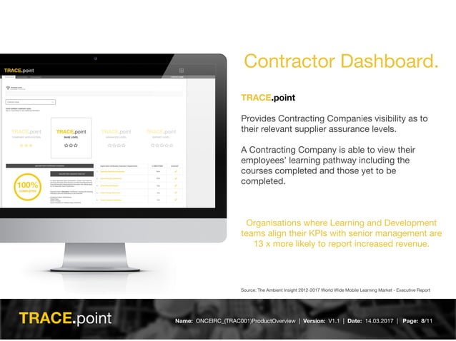 TRACE.point Product Overview 2017 | PDF | Computing | Technology ...