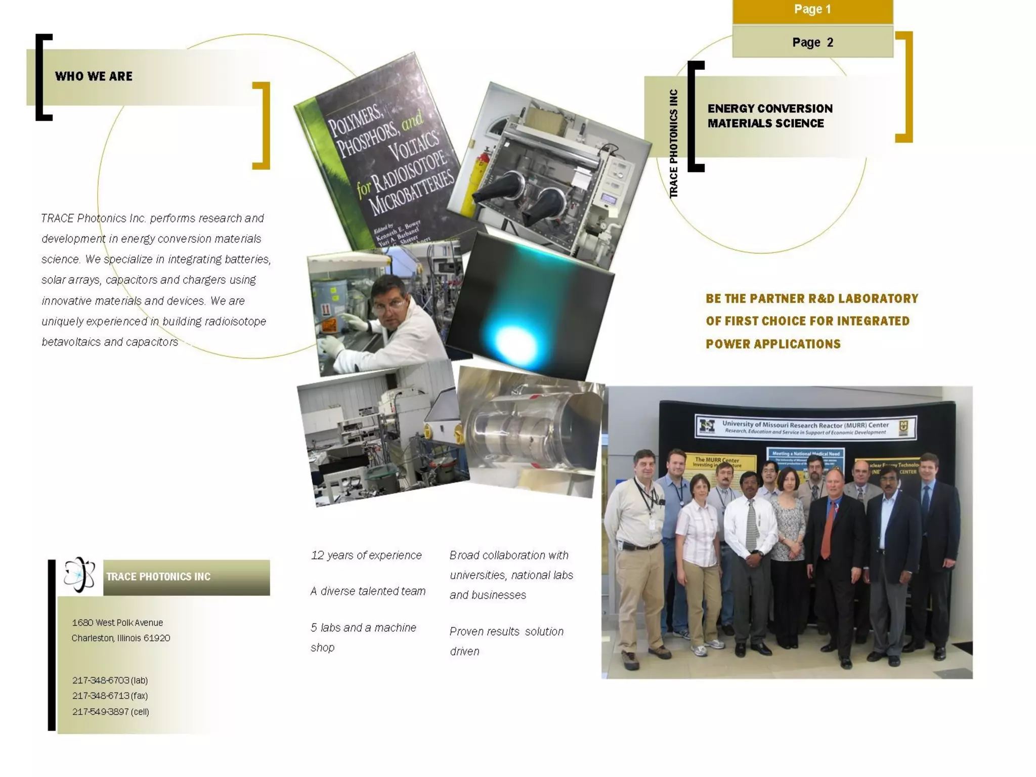 Trace Presentation | PPT