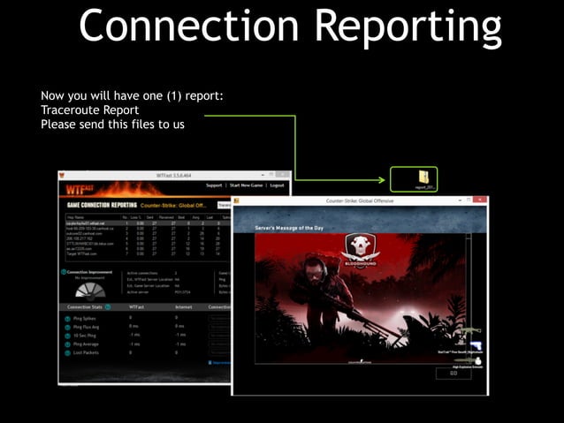 Traceroute reporting | PPT