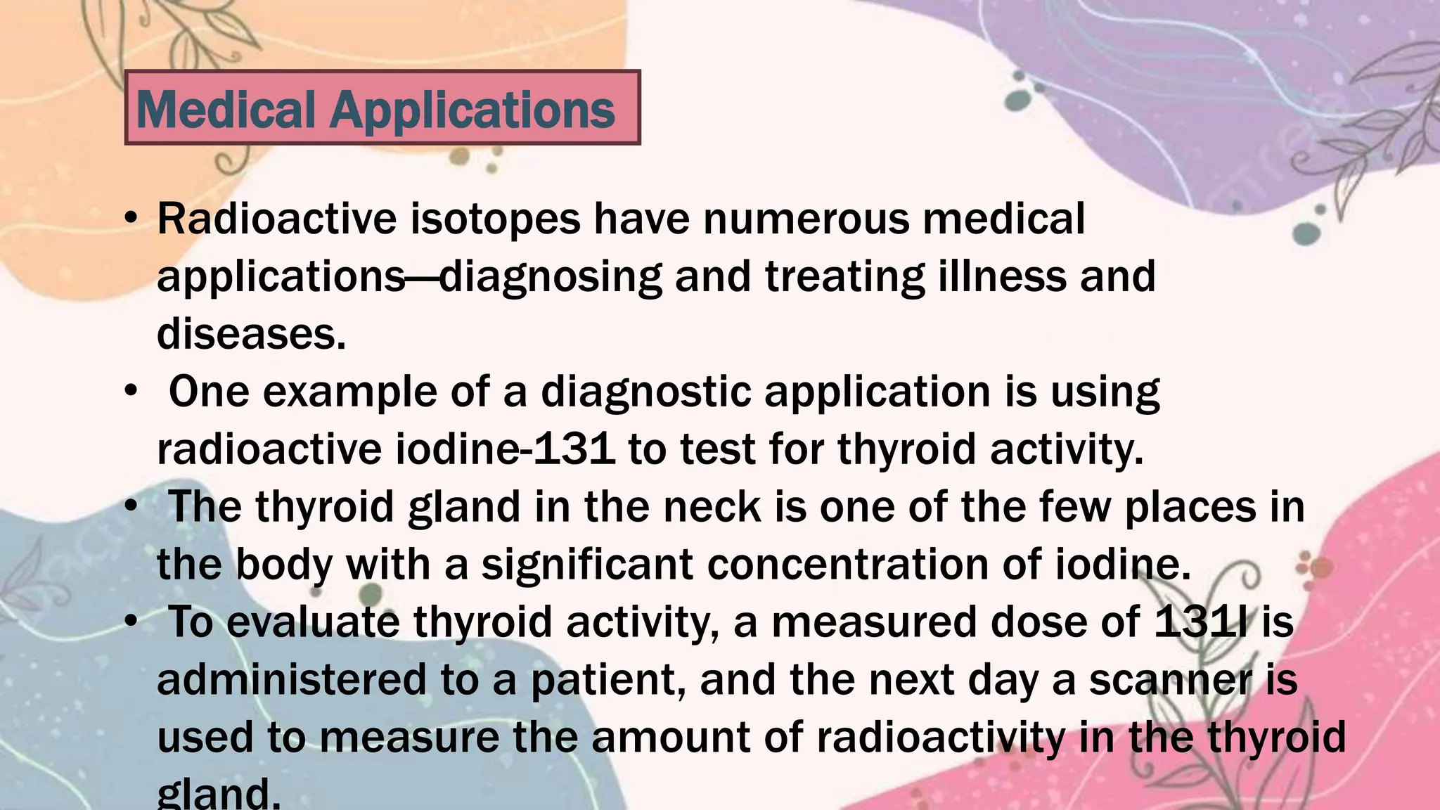 Principle, uses and application of tracers in biology. MSc Botany | PPTX