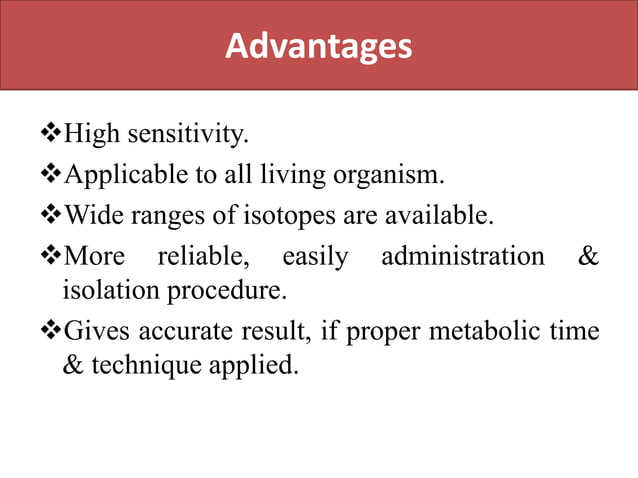 Tracers technique and radioisotopes in the investigation of biogenetic ...