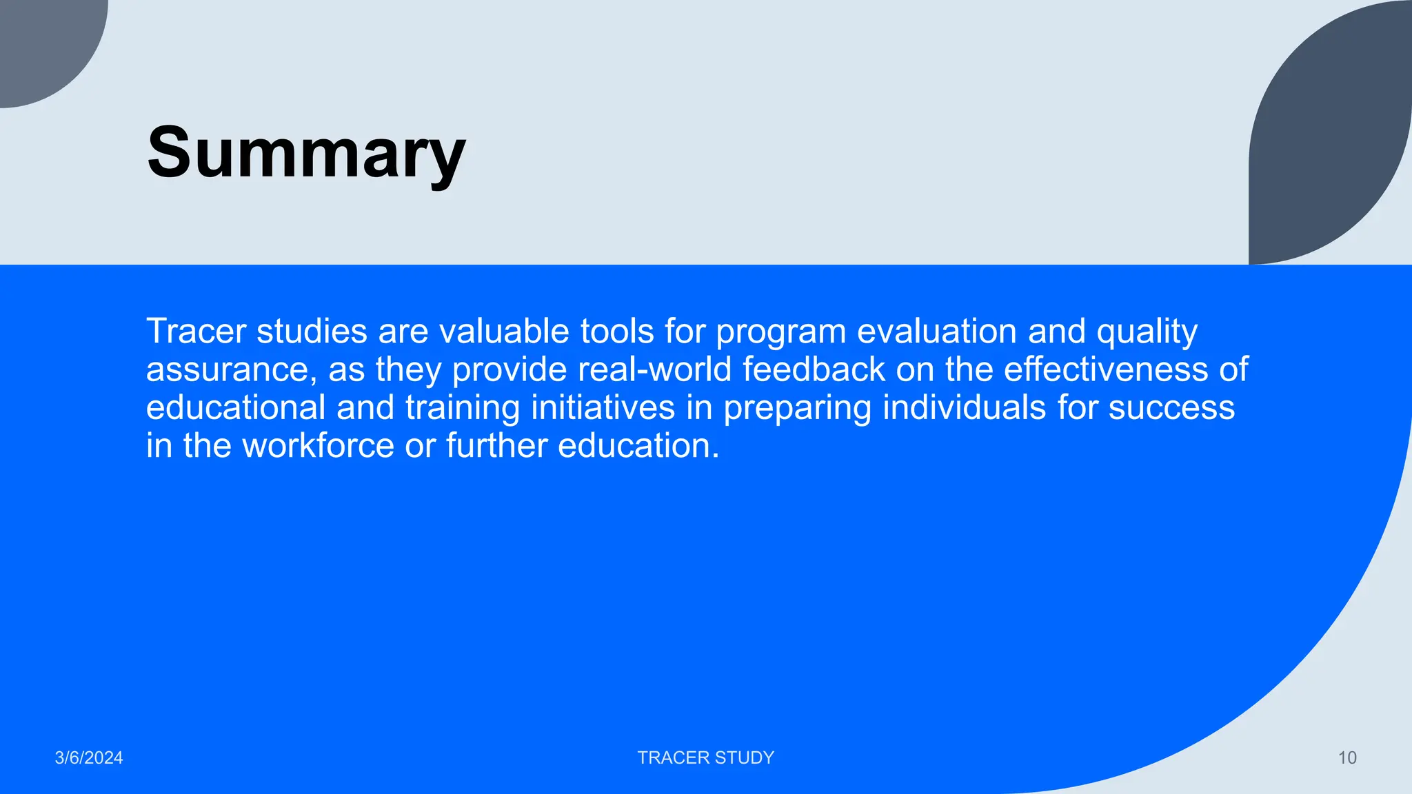 Tracer Study Outline and introduction on how to | PPTX