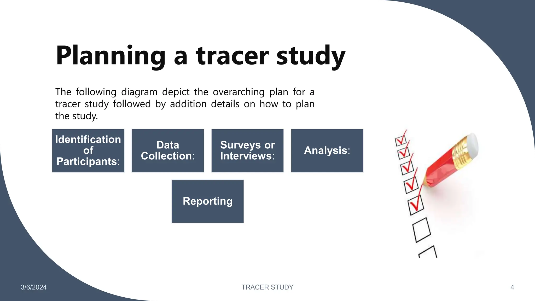 Tracer Study Outline and introduction on how to | PPTX