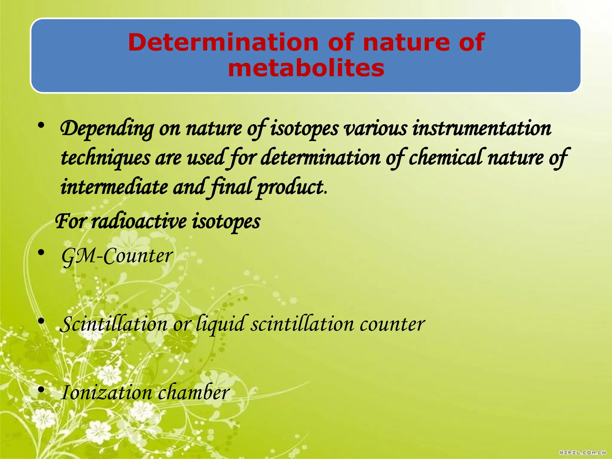 TRACER TECHNIQUES FOR QUANTIFICATION.pptx