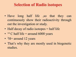 STUDY OF UTILIZATION OF RADIOACTIVE ISOTOPES IN THE INVESTIGATION OF ...