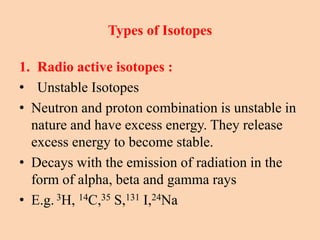 STUDY OF UTILIZATION OF RADIOACTIVE ISOTOPES IN THE INVESTIGATION OF ...