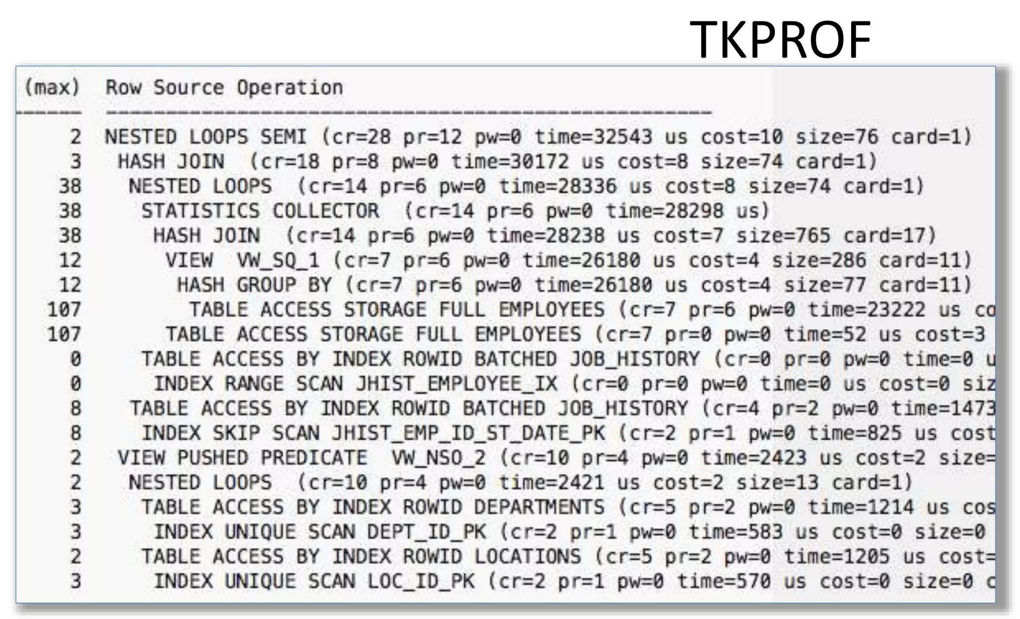 Understanding SQL Trace, TKPROF and Execution Plan for beginners | PPTX