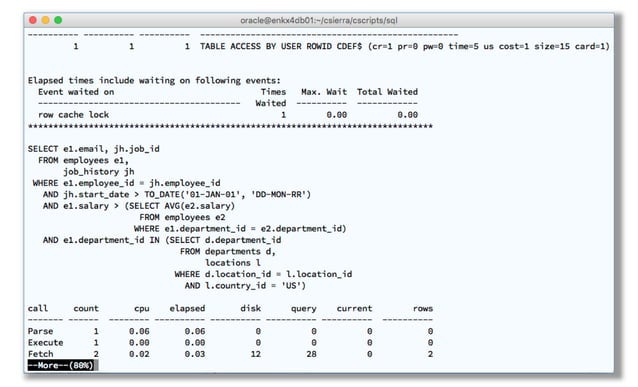 Understanding SQL Trace, TKPROF and Execution Plan for beginners | PPTX | Databases | Computer ...