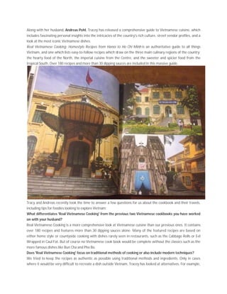 Tracey lister & andreas pohl on their latest cookbook | PDF | Cooking ...