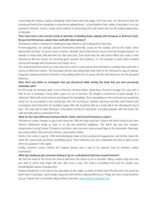 Tracey lister & andreas pohl on their latest cookbook | PDF | Cooking ...