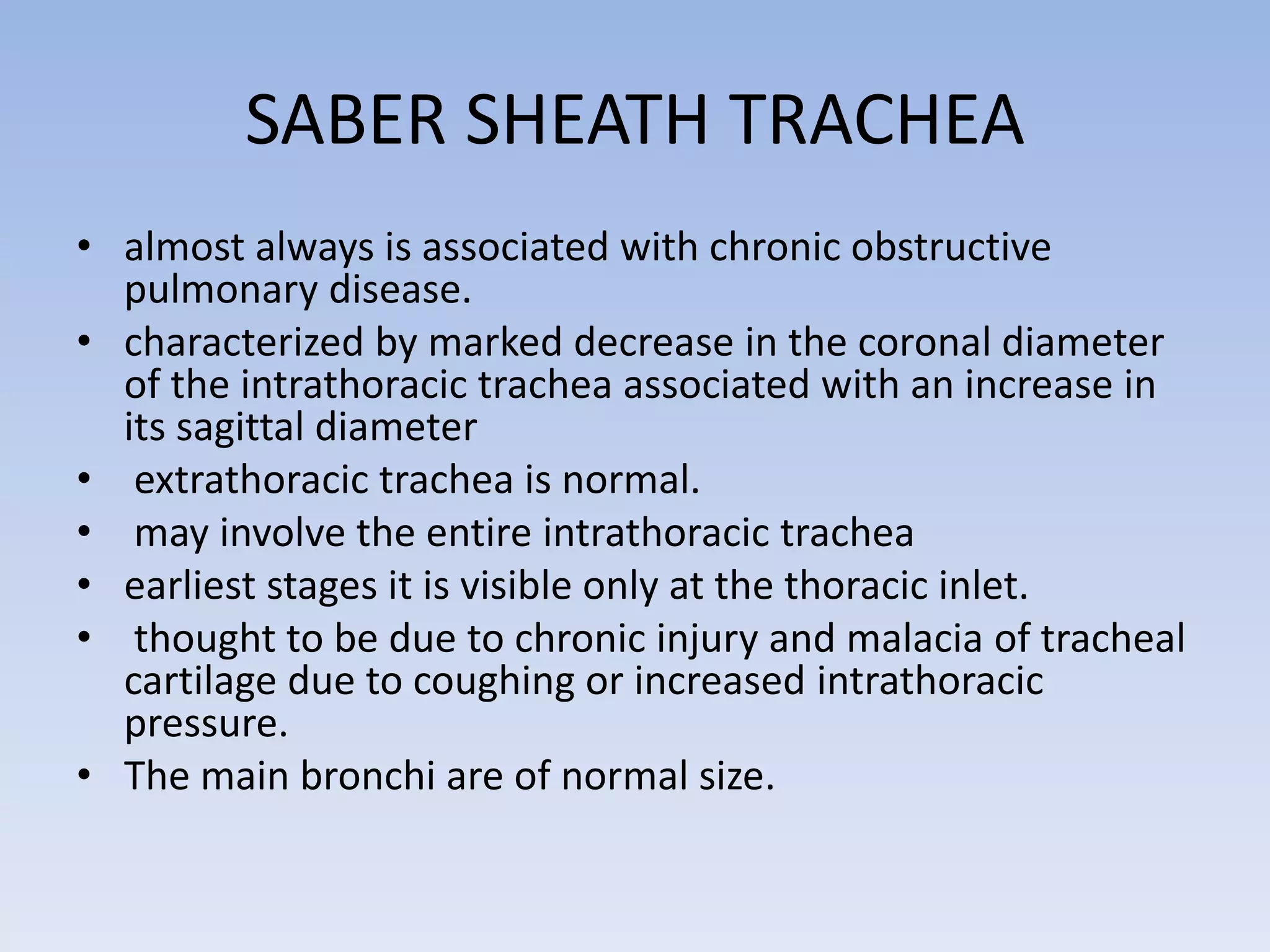 Tracheal pathologies | PPTX
