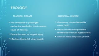 tracheal disease differential diagnosis with bronchial obstruction.pptx