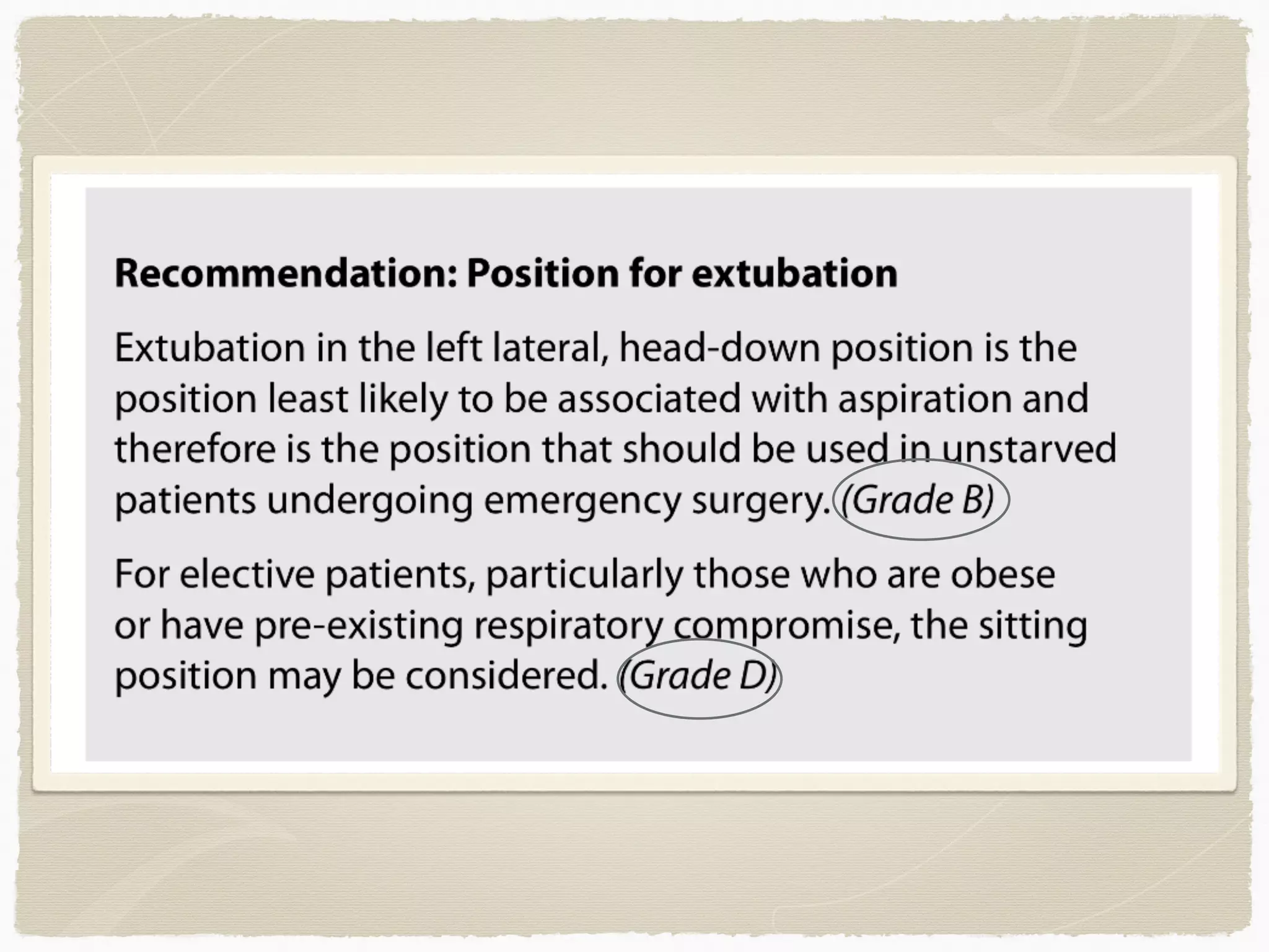 Tracheal extubation lecture | PDF | Ear, Nose and Throat Conditions | Diseases and Conditions